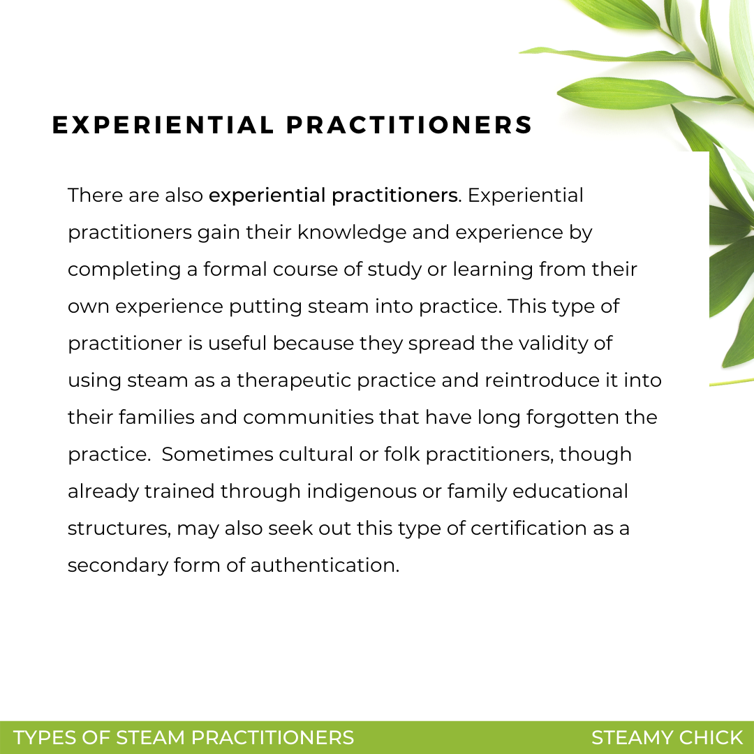 Different Kinds of Steam Practitioners And How Their Training Varies ...