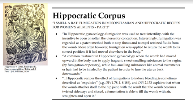 Hippocratic Corpus (5th Century BC Greece) – Steamy Chick Institute