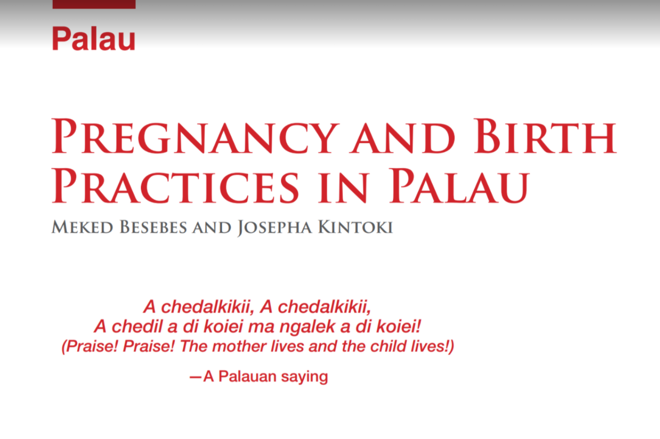 Pregnancy and Birth Practices in Palau – Steamy Chick Institute