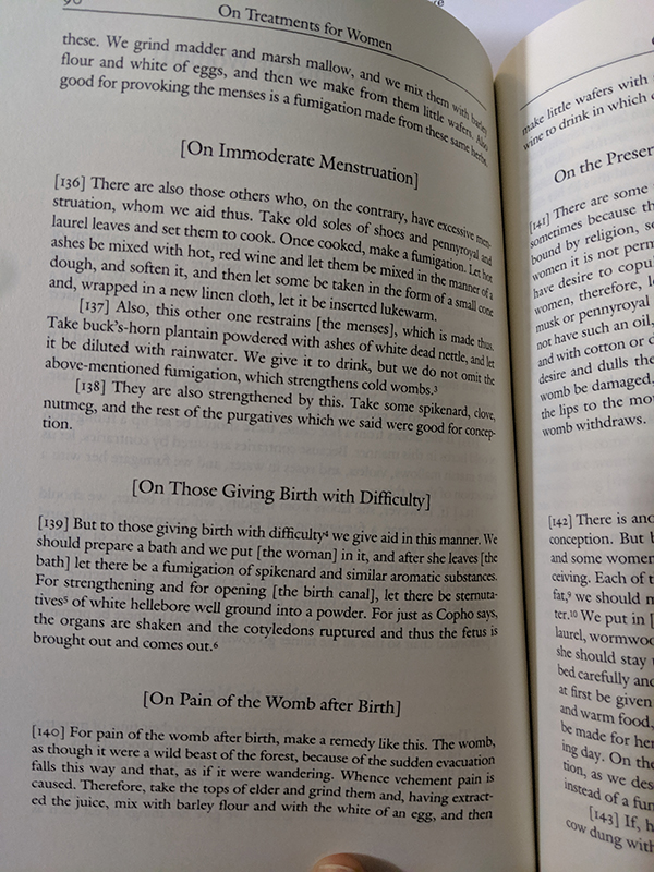 The Trotula: An English Translation of the Medieval Compendium of Women ...