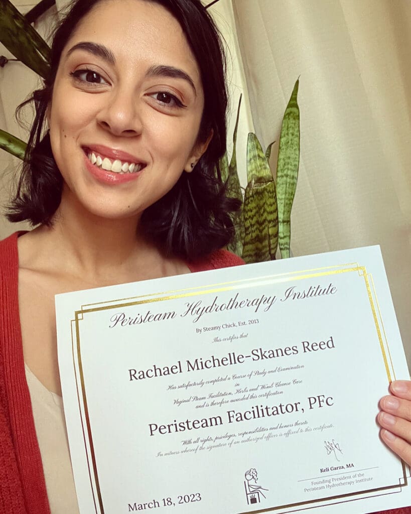 Rachael Reed, Peristeam Facilitator – Steamy Chick Institute